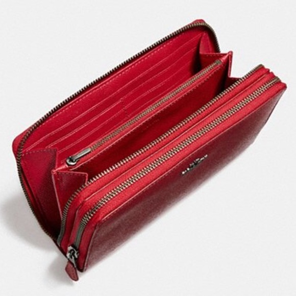 Coach | Bags | Coach Double Zip Wallet Travel Organizer | Poshmark